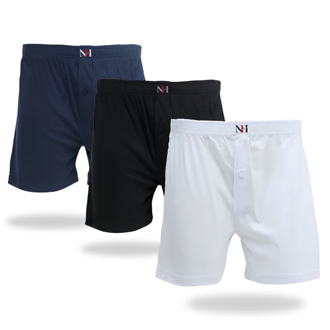 Pack of 3 Men's Boxer Shorts – Noorani Hosiery